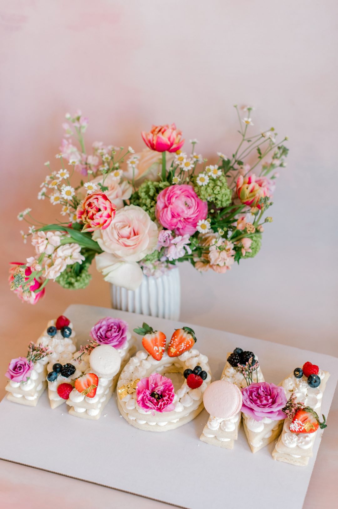 Mother's Day Cutout Cookie Cake – A Bakeshop
